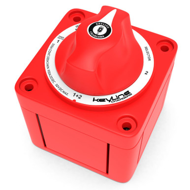 Marine Battery Switch | Battery Kill Switch 12V to 32V DC- Selector 4 ...