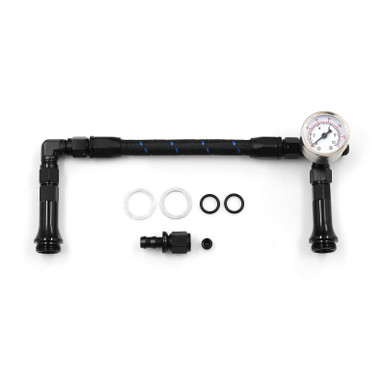 Braided AN6 Dual Feed Carb Fuel Line Double Pump for Holley 4150 ...