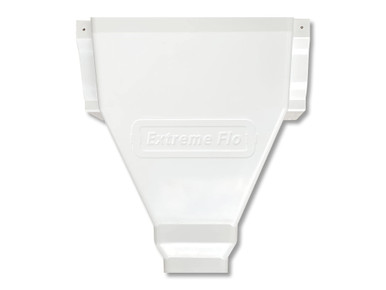 Extreme Flo Downspout Outlet: High Flow 8 inch Wide Funnel Outlet ...