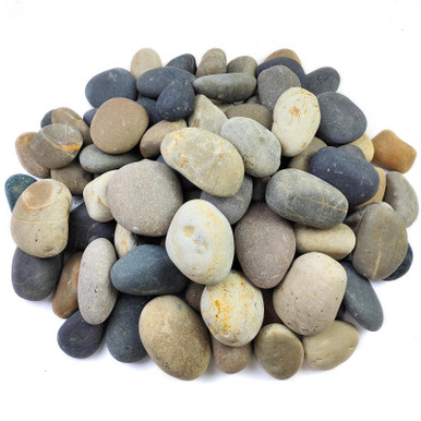 FANTIAN 20 lb Natural Bulk Stones Mexican Beach Pebbles, 3-4 Inch ...