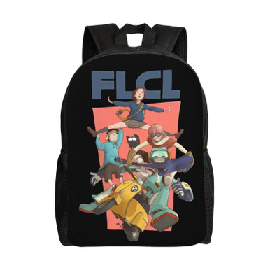 Anime Flcl Backpack Unisex Rucksack One Side Full Backpack Fashion ...