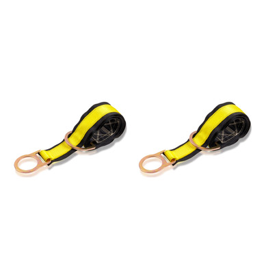 Palmer Safety 2-Pack 4 Ft Cross Arm Strap, 3" Wide Beam Straps Choker w ...