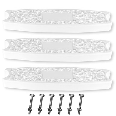 3PCS 18.5" Pool Ladder Steps with 6PCS Screws, Universal Plastic ...