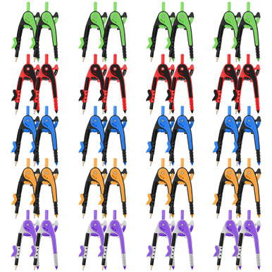 Colarr Geometry Compass with Pencil Compass for Geometry 6 Inch Compass ...