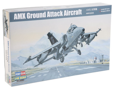 Hobbyboss 81741 "AMX Ground Attack Aircraft Plastic Model Kit, 1:48 ...