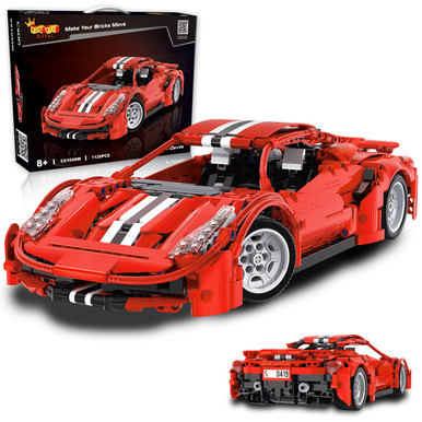 Build Your Own Supercar Kit | NEW 2023 Model Race Car Technic | STEM ...