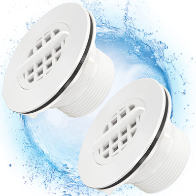 Threaded Inlet Strainer Kit 2 Pack for Stock Tank & Pools, Stock Tank ...