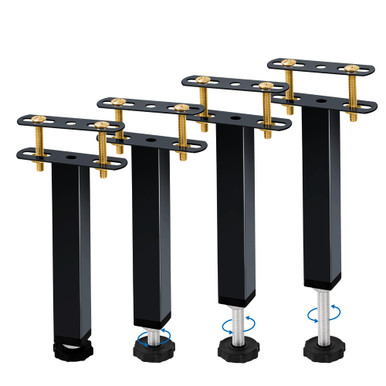 ZhouDaShu Bed Frame Center Support Legs,Adjustable Height Bed Frame ...