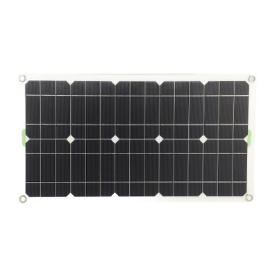 Luqeeg 100W Solar Panel Kit | Monocrystalline Silicon Solar Charger Kit ...