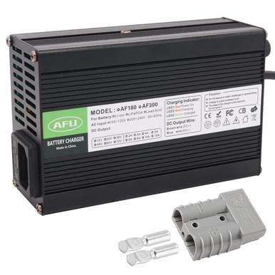36 Volt 36V 5A Lead Acid Battery Charger with DC Output 50A Anderson ...