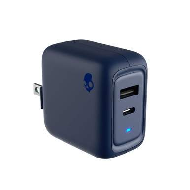 Skullcandy Fix Rapid G Max Dual Port GaN Wall Charger, 65W USB C Laptop ...