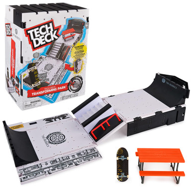 TECH DECK, The Berrics Transforming Park, X-Connect Park Creator, 30 ...