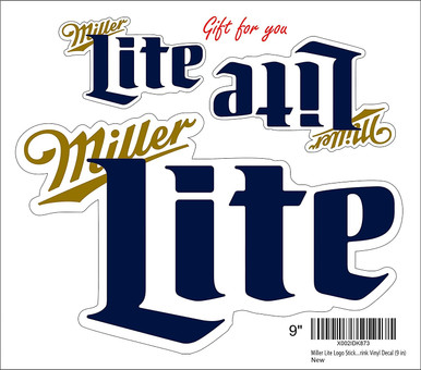 Miller Vinyl Decal (Any Size) Miller Beer Stickers by Awareness Vinyl ...