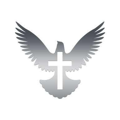 Peace Dove Jesus Cross Sticker Vinyl Decal Notebook Car Window Laptop 6 ...