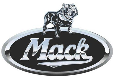 Mack Logo Emblem - Sticker Graphic - Auto, Wall, Laptop, Cell, Truck ...
