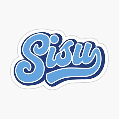 Sisu, Finland, Finns, Finnish Character Sticker - Sticker Graphic ...