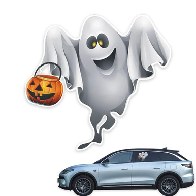 Halloween Car Decals, Cute Anime Car Stickers, Horror Ghost Cars ...