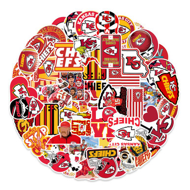 50 Sheets Football Water Bottle Stickers, Cute Stickers for Hydroflasks ...