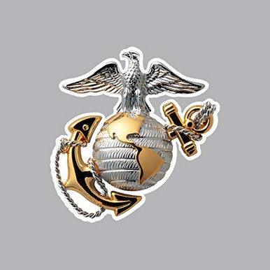 USMC EGA Sticker Vinyl Decal Sticker Die Cut Self Adhesive Vinyl Eagle ...