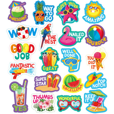 800 Pcs Teacher Reward Stickers for Students Summer Funny Stickers for ...