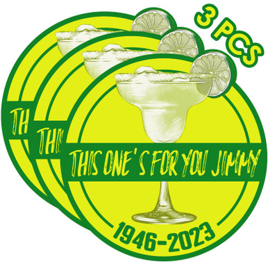 GIURKUU This One's for You Jimmy Sticker - 3 Pack Tribute Jimmy 1946 ...