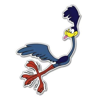 (Set of 3) Road Runner Wile E. Coyote Decal Sticker - Sticker Graphic ...