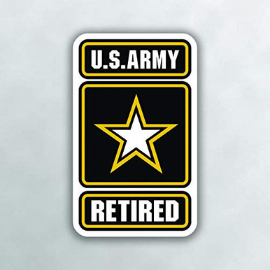 More Shiz United States Army Retired Vinyl Decal Sticker - Car Truck ...