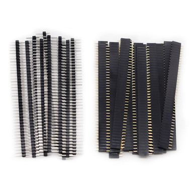 Ruibapa 22pcs 2.54mm Male and Female Pin Header Connector 40Pin ...