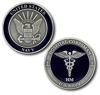 U.S. Navy Hospital Corpsman Challenge Coin - Warehousesoverstock