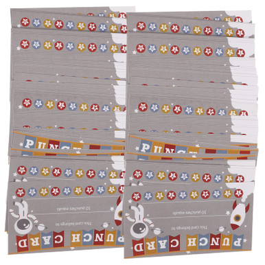 Ciieeo Reward Card Sticker Sheets for Loyalty Punch Cards Behavior ...