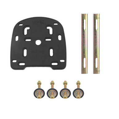 YehVeh Flat Mount Fitting Plate Adapter for Motorcycle Rear Luggage ...