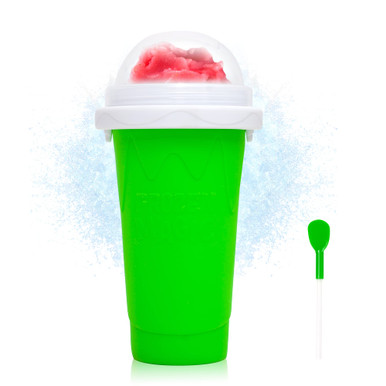 HuggieGems Slushy Slushie Ice Squeeze Maker Cup with Spoon, Quick ...
