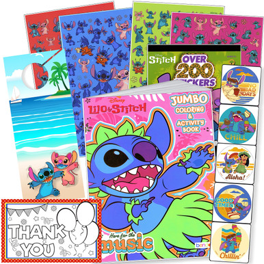 LILO & Stitch Stickers Activity Set - Bundle Include Stitch Stickers ...