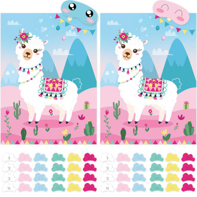 ASTARON 2 Sets Pin The Tail on The Llama Cinco de Mayo Mexican Fiesta ...