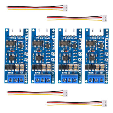 SIPYTOPF 4Pack TTL to RS485 Adapter Module 485 to TTL Signal Single ...
