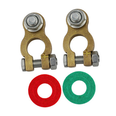 ERINGOGO 1 Pair battery battery terminal Battery Terminal Connectors ...