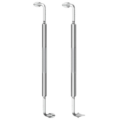 BROPPE 2PCS Offset Screwdriver Set, Right Angle Z-Type Double Head ...