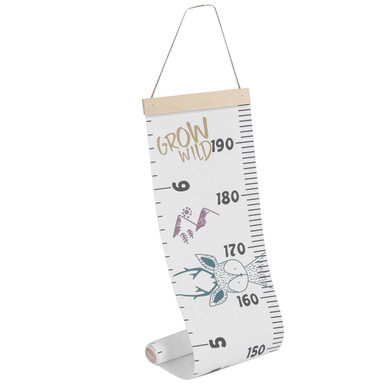 Growth Chart, Decoration Cute 2 Scales Practical Height Measure Chart ...