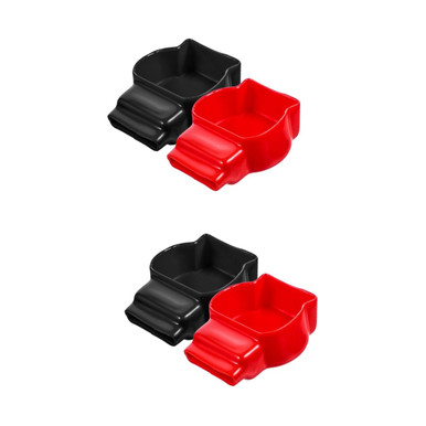 Milisten 4 Pcs Terminal Cap Battery Terminal Protector Marine Battery ...