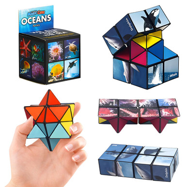 Star Cube Magic Cube 2 in 1 Set, Ocean Yoshimoto Cube Infinity Magic 3D ...