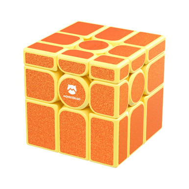 Monster Go Mirror Cube, 3x3 Speed Cube Different Shapes Puzzle Cube ...
