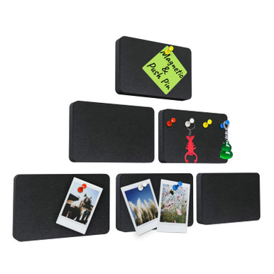 DCWGAQ Bulletin Boards for Walls, Cork Boards with 50 Pushpins, 6"*3.9 ...