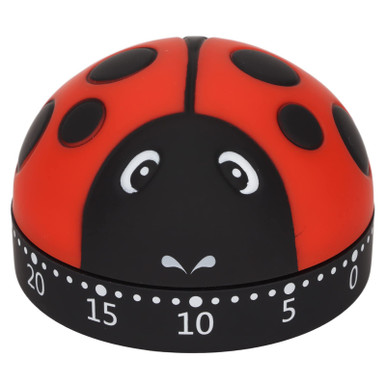 Household Ladybug Look Kitchen Timer 70db Alert Stainless Steel Cooking ...