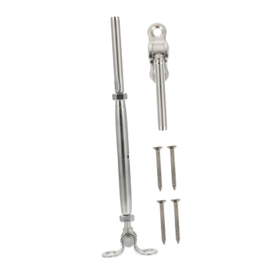 Uonlytech 1 Set Guardrail Accessories Stainless Steel turnbuckle Deck ...