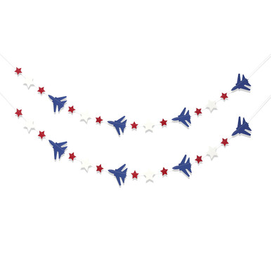 Fighter Party Decoration banner - Military Graduation Banner, Jet ...