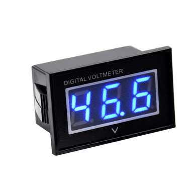 Waterproof Monitor 12V 24V 36V 48V 72V Golf cart LED Digital Volt Meter ...