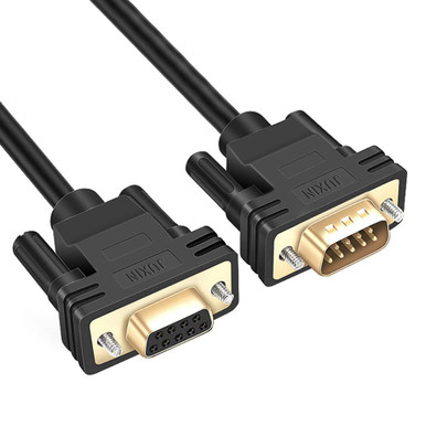 JUXINICE Copper Wire Db9 Male to Female rs232 Extension Serial Cable ...