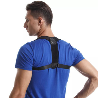 Z JSM UPPER BACK SUPPORT CORRECTION POSTURE BAND BELT BRACES CLAVICLE ...
