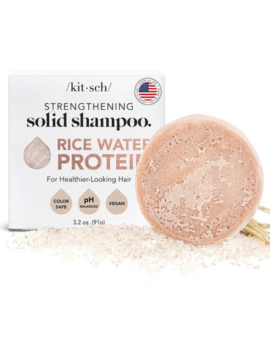 Kitsch Hair Growth | Rice Shampoo Bar for Strengthening | Helps Dry ...