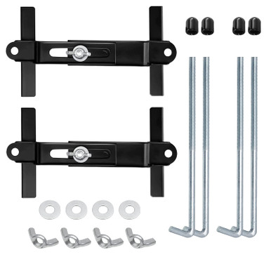 Ampper Battery Hold Down Clamp, Stainless Steel J Hook Battery Hold ...